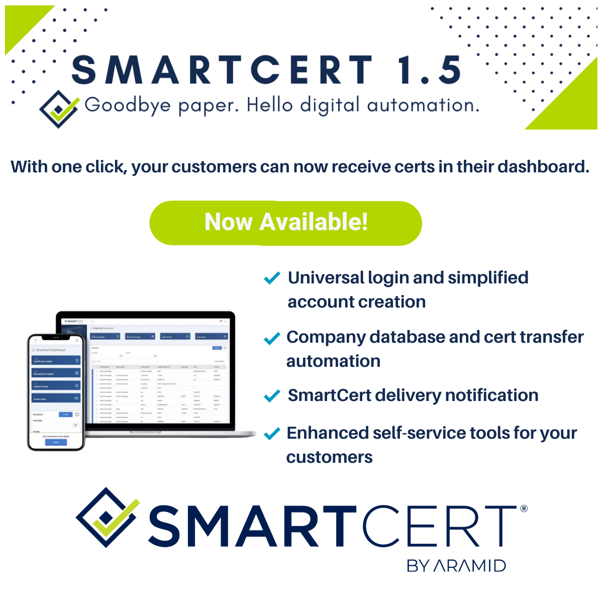 SmartCert Live Webinar | Introducing SmartCert 1.5 Quality Control